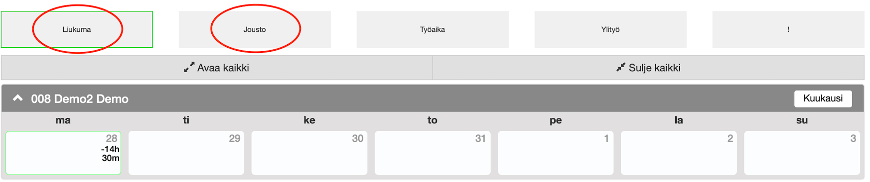Jotbar Mobile Tools - Ymmärrä sovelluksen kuvakkeet